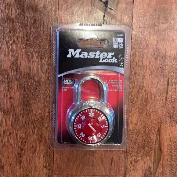 Other | Nwt Master Combination Lock | Poshmark